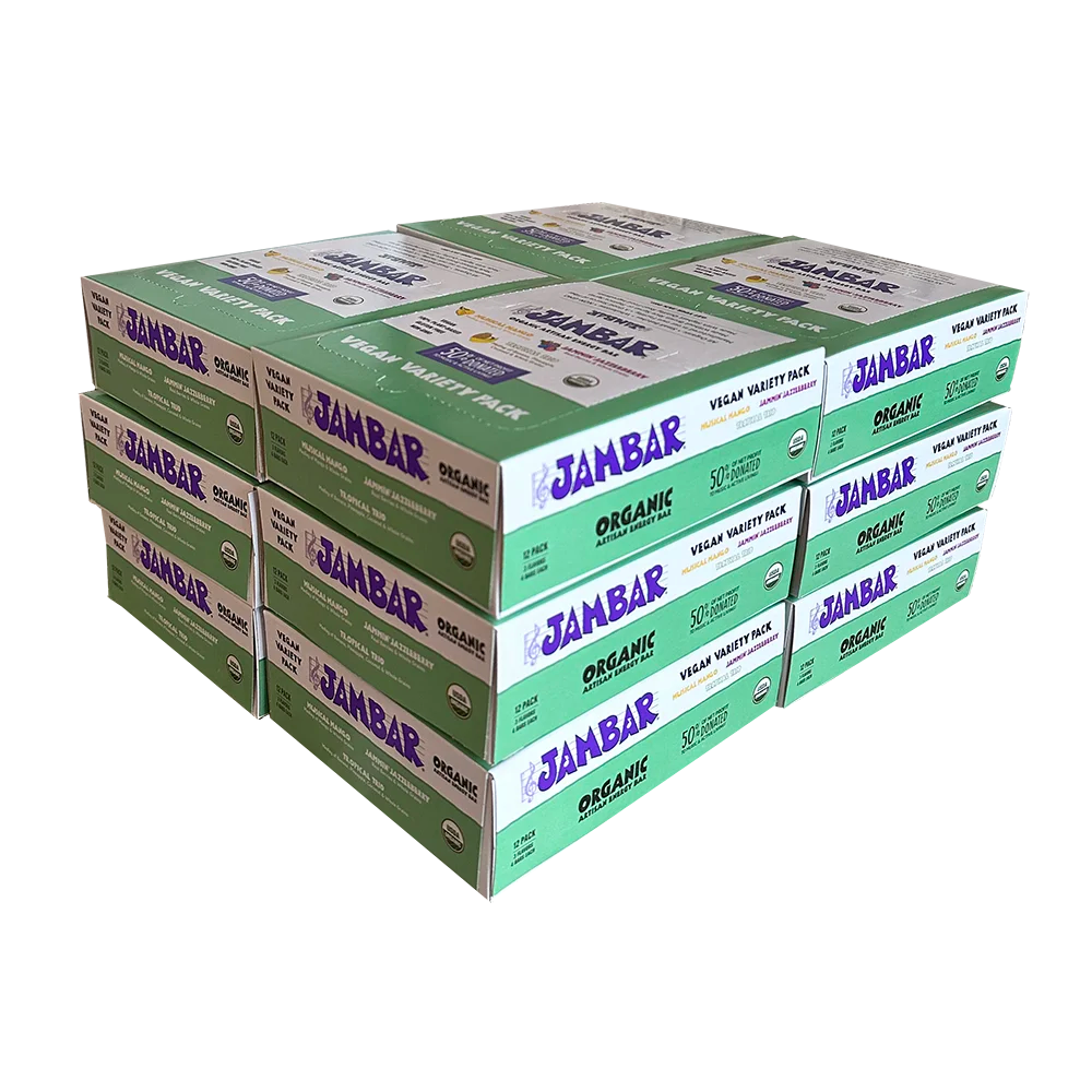 144 Bar Case - Vegan Variety Pack