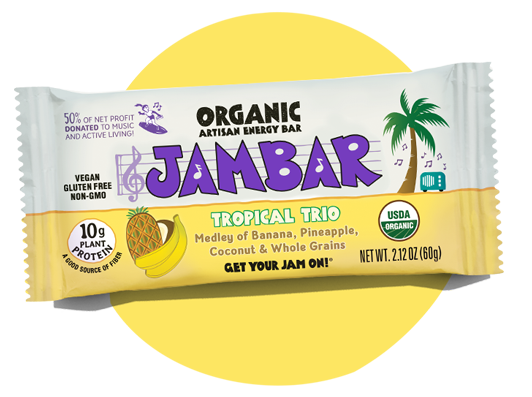 JAMBAR Organic Energy Bars